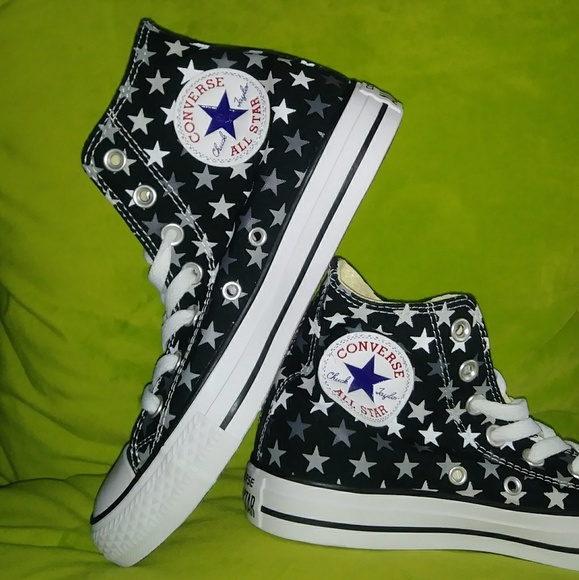 Converse | Shoes | Nwt Converse Chuck Taylor Allover Star Pattern ...